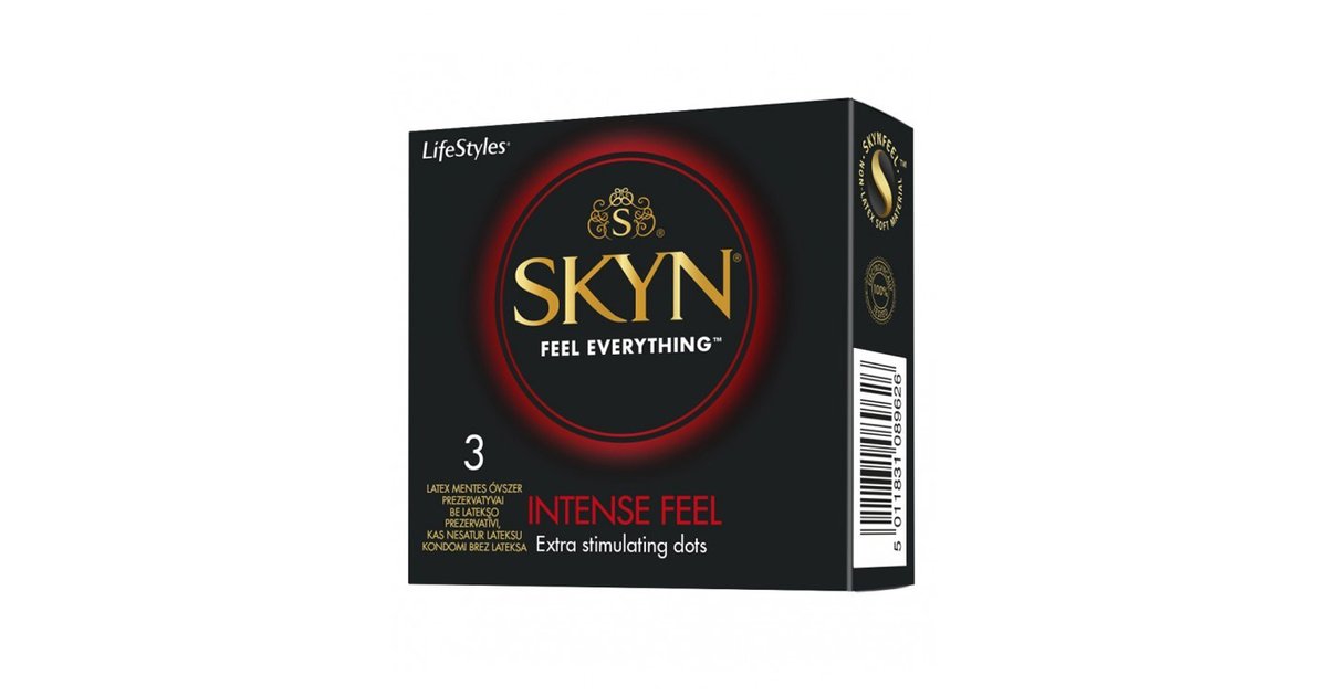 SKYN Intense Feel condoms (3 pcs) - SEXYSTYLE.eu