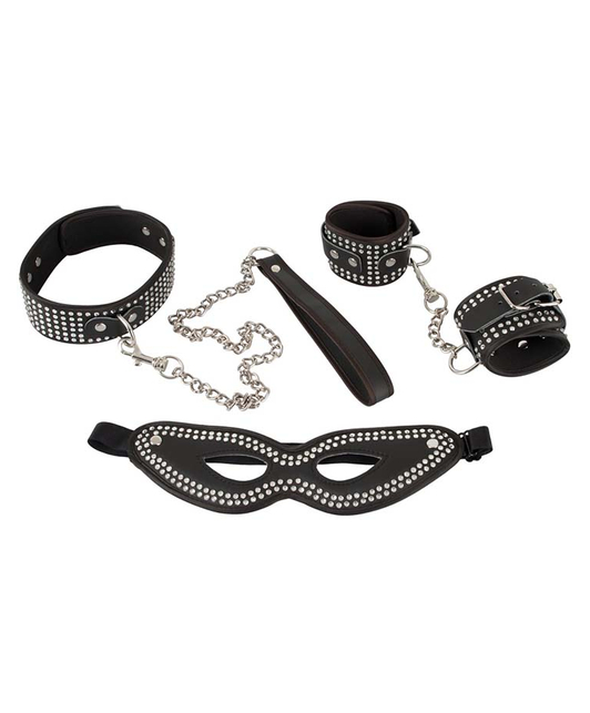 Bad Kitty Restraint Set With Rhinestones - SexyStyle.eu