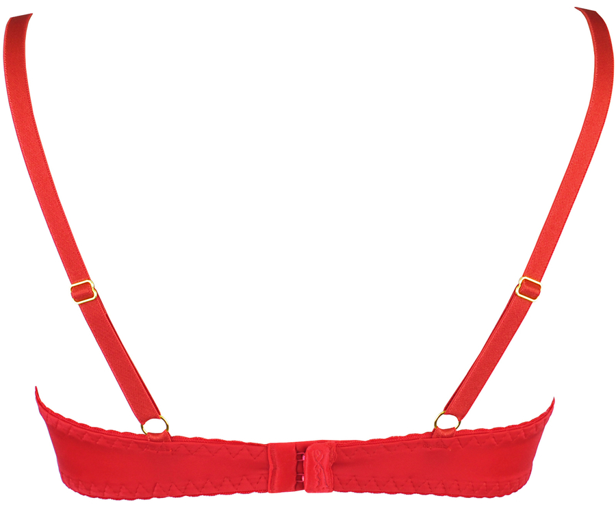 Axami Sexy Love Cave red bra - SexyStyle.eu